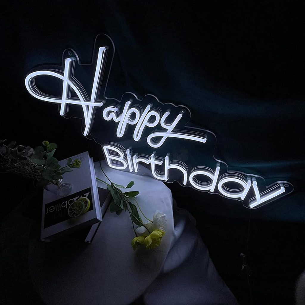 Led happy birthday | LOC & DECO